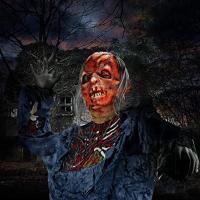 China Realistic Rubber Latex Halloween Masks Full Face For Decorations for sale