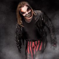 China WWE The Fiend Bray Wyatt Burnt Latex Half Face Mask Adult Size Halloween Costume for sale