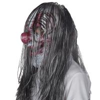 China Realistic Latex Evil Clown Horror Mask Adult Size 100 Natural Rubber for Halloween Party for sale