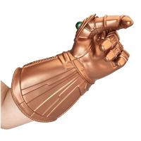China LED Light Up Thanos Infinity Gauntlet Glove Cosplay Prop Adult Size Gold for sale