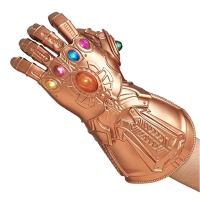 China LED Light Up Thanos Infinity Gauntlet Glove Cosplay Prop Adult Size Gold for sale
