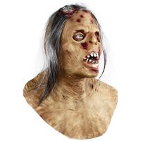 China Realistic Latex Halloween Scary Mask for Cosplay Party Adult Size EN71 Certified for sale