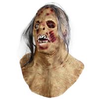 China Realistic Latex Halloween Scary Mask for Cosplay Party Adult Size EN71 Certified for sale