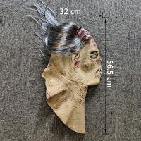 China Realistic Latex Halloween Scary Mask for Cosplay Party Adult Size EN71 Certified for sale