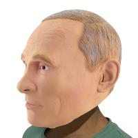 China Joe Biden Putin Halloween Latex Mask Eco Friendly Realistic 22x32cm Adult Costume for sale