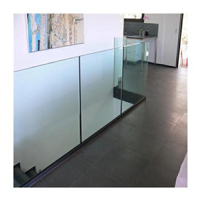 China House Modern Plexiglass Fence Stainless Steel Swimming Pool Handrail Glass Spigot Railing Design for sale