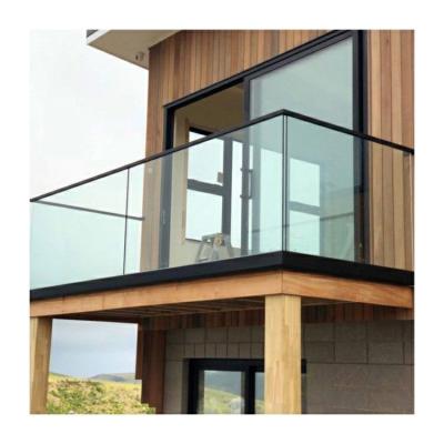 China U channel for fence glass wedge system tempered glass balcony for sale