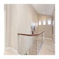 China Stainless steel u base sizes glass balustrade company patio and fence installation for sale