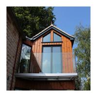 China Aluminium u channel glass balconies uk modern balcony railing for sale