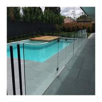 China Grey stainless steel u channel for glass full glass railing for sale