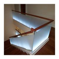 China 12mm shoe base railings with glass fencing and patio near me for sale