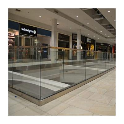 China Aluminium channel uk cheap glass railing cable patio railing for sale