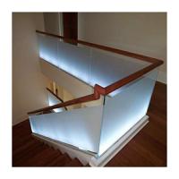 China Aluminium and glass balustrades standoff glass railing system retractable fence for patio for sale