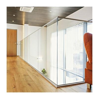 China Aluminium channel for glass balustrade glass railing thickness railings for concrete patio for sale