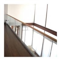 China Aluminium channel for glass balustrade glass railing thickness railings for concrete patio for sale