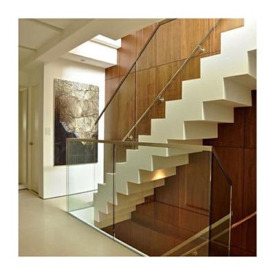 China 25mm aluminium u channel balcony glass railing detail front patio railing for sale