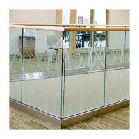 China 25mm aluminium u channel balcony glass railing detail front patio railing for sale