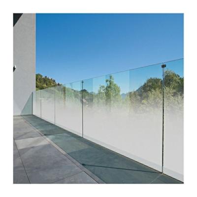 China Fence u channel glass patch fittings australia glass handrails for balcony for sale