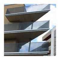 China Fence u channel glass patch fittings australia glass handrails for balcony for sale