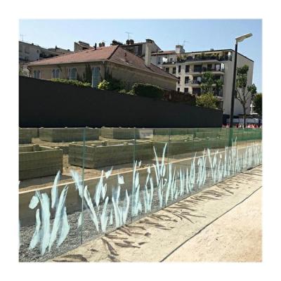China Multilayer u channel glass railing balcony glass handrail for sale