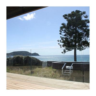 China EN12543 18mm aluminium shoe base steel handrail with glass for sale
