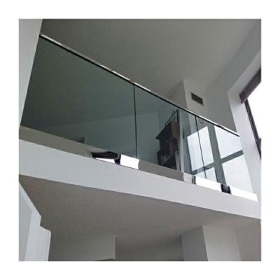 China Shoe base fence glass guardrail standoffs patio railings metal for sale