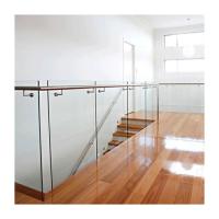 China Ultra clear u channel for 10mm glass railing detail autocad for sale