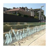 China Ultra clear u channel for 10mm glass railing detail autocad for sale