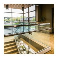 China Aluminium shoe base for 10mm glass interior glass railing systems removable patio fence for sale