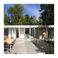 China Sgp laminated 8mm aluminium shoe base glass railing suppliers for sale