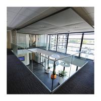 China Aluminum shoe base glass railing glass handrail systems for decks pvc patio railing for sale