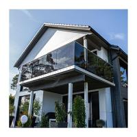 China U base for 10mm glass toughened glass panels for balcony tinted balcony glass for sale