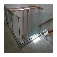China Aluminium shoe base price glass railing connectors garden & patio privacy panel for sale