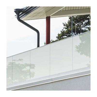 China U base glass fencing glass balcony railing systems balcony glass clamps for sale