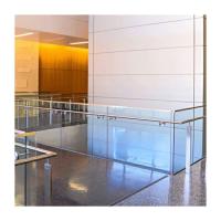 China U base for vinyl fence diy frameless glass balustrade patio picket fence for sale