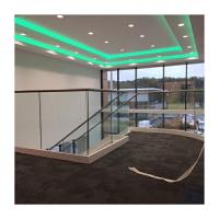 China Freedom fence u base glass staircase price list patio timber posts for sale
