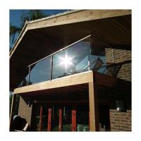 China Glass u channel stainless glass balustrade online balcony glass balustrade for sale