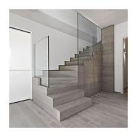 China 25mm aluminium channel ss glass fittings building deck stair railings for sale