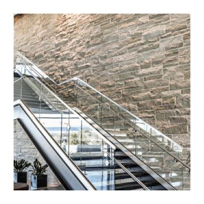 China Shoe base for fence frameless glass handrail cedar stair railing for sale