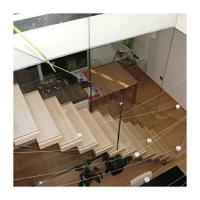 China Aluminium u base uk glass fencing uk deck stair spindles for sale