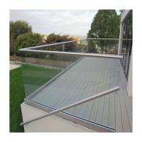 China U channel for glass internal glass balustrade porch rail balusters for sale