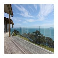 China U base fencing glass handrail detail railing of terrace for sale