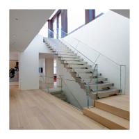 China 8mm aluminium u channel interior glass handrails building handrails for deck stairs for sale