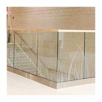 China Stainless steel shoe base for glass railing hardware privacy fence on patio for sale