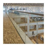 China CE aluminium shoe base for glass balustrade glass railing cost india for sale