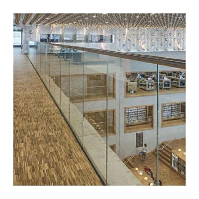 China CE aluminium shoe base for glass balustrade glass railing cost india for sale