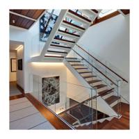 China Base shoe glass railing systems 12mm toughened glass balustrade white stair railing outdoor for sale