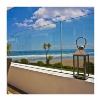 China U base glass railing external glass balustrade prices roof safety handrails for sale