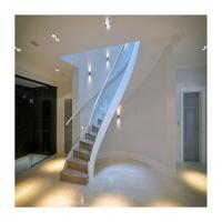 China Aluminium glazing channel sizes cost of frameless glass balustrade powder coated stair railings for sale