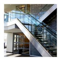 China Aluminium glass balustrade glass railing design railblazers stair railing for sale